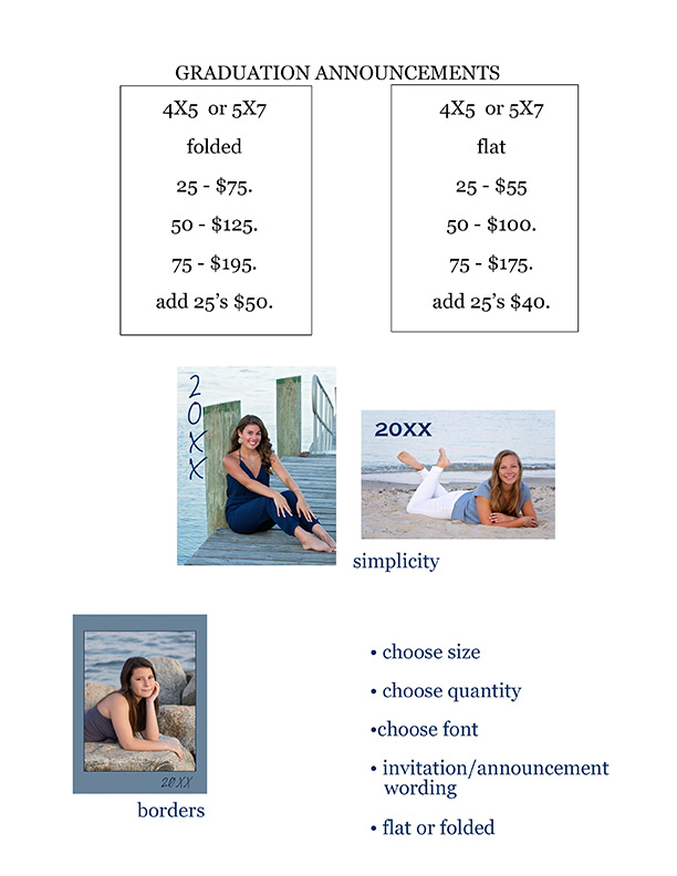 Class of 2022 Grad cards » Cape Cod Portraits by The Studio by the Sea